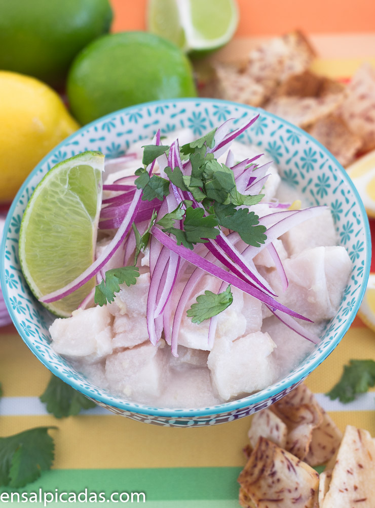 Ceviche de Pescado | ENSALPICADAS