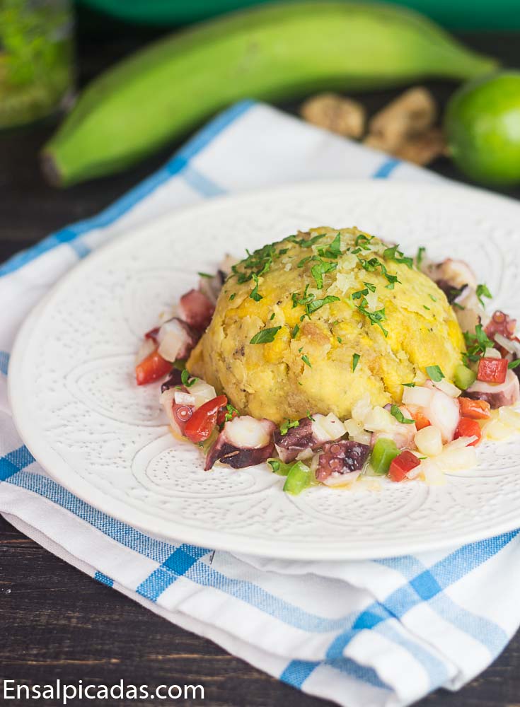Cómo hacer Mofongo Relleno - ENSALPICADAS