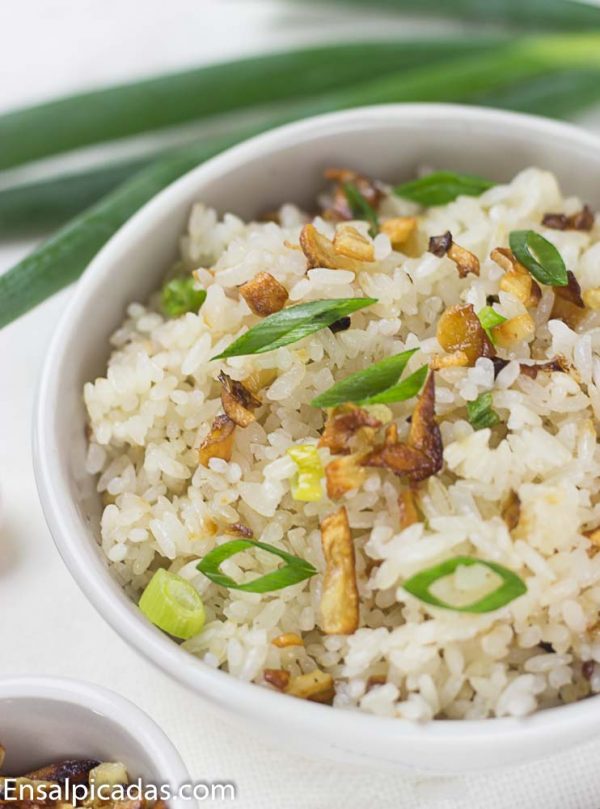 Arroz con Ajo al Estilo Filipino - ENSALPICADAS