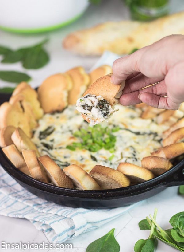Dip de Espinacas